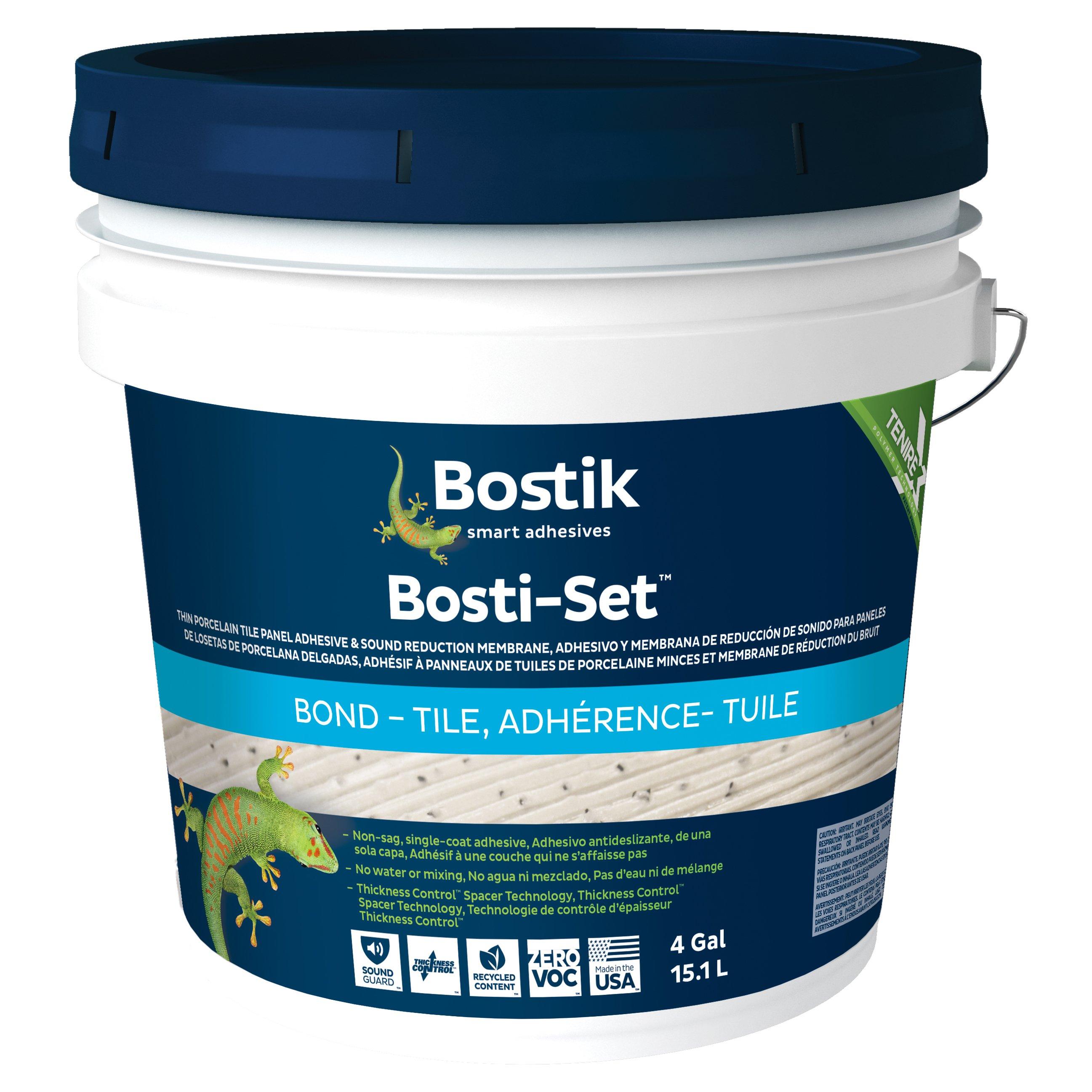 Bostik Bosti-Set Tile Adhesive and Sound Reduction Membrane - 4 gal ...