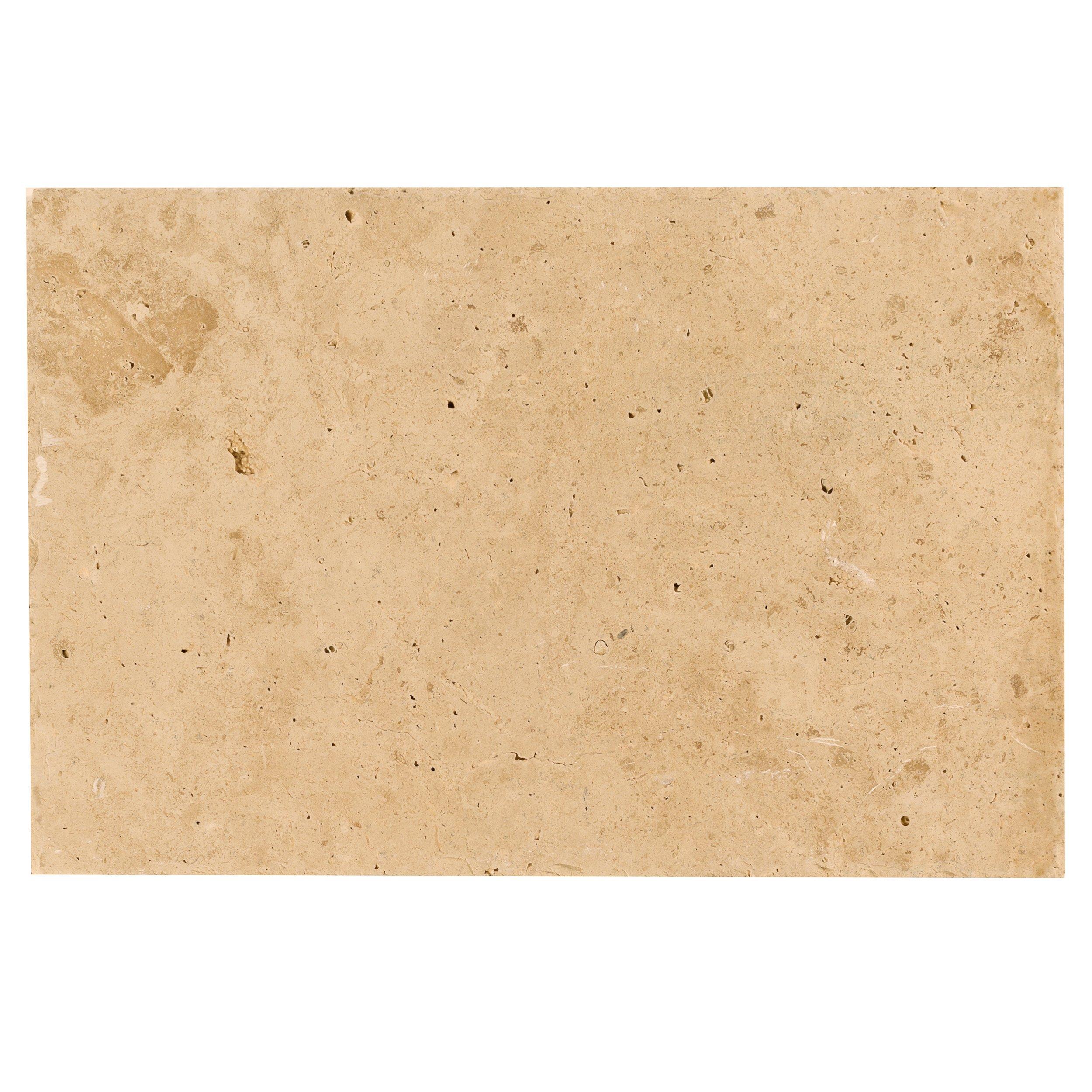 Mediterranean Rustic Chiseled Travertine Tile - 16 x 16 - 922101147 ...